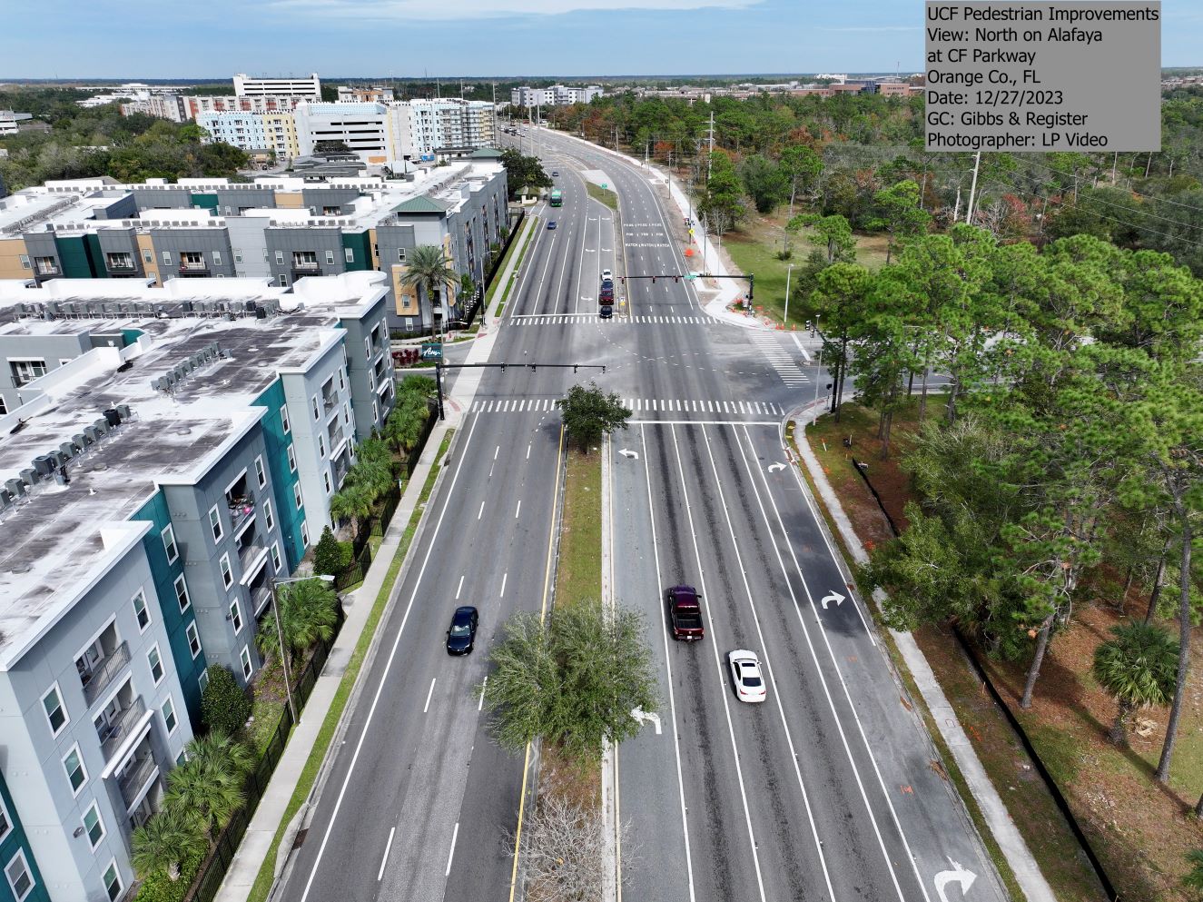 UCF Alafaya Trail & University Boulevard Pedestrian Safety Improvements ...